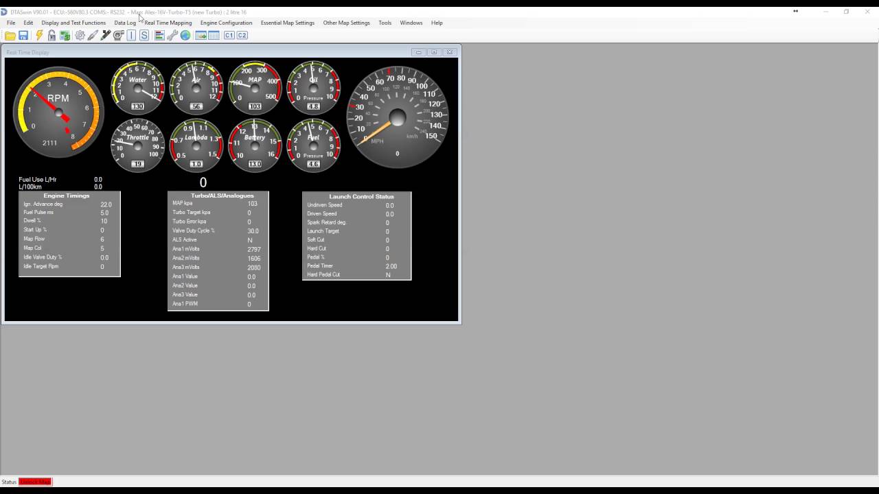 Real Time Display Beta 1 - YouTube