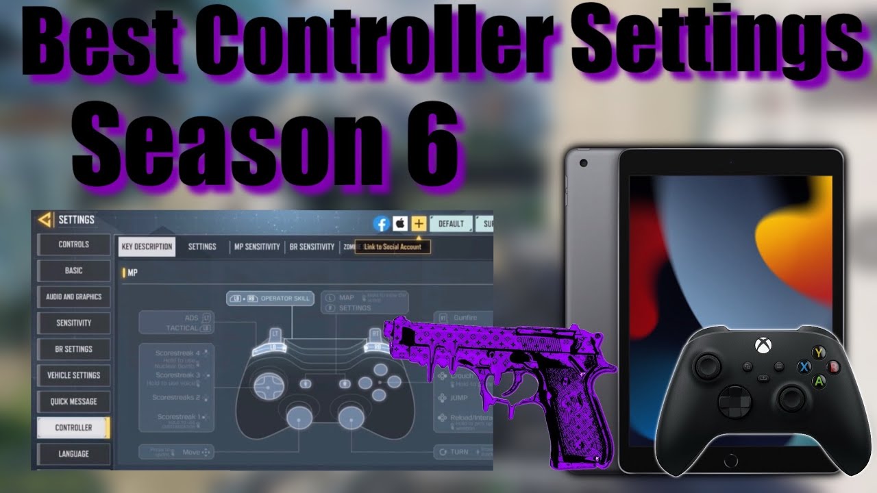 Best Controller Settings For Season 6 Of COD Mobile! - YouTube