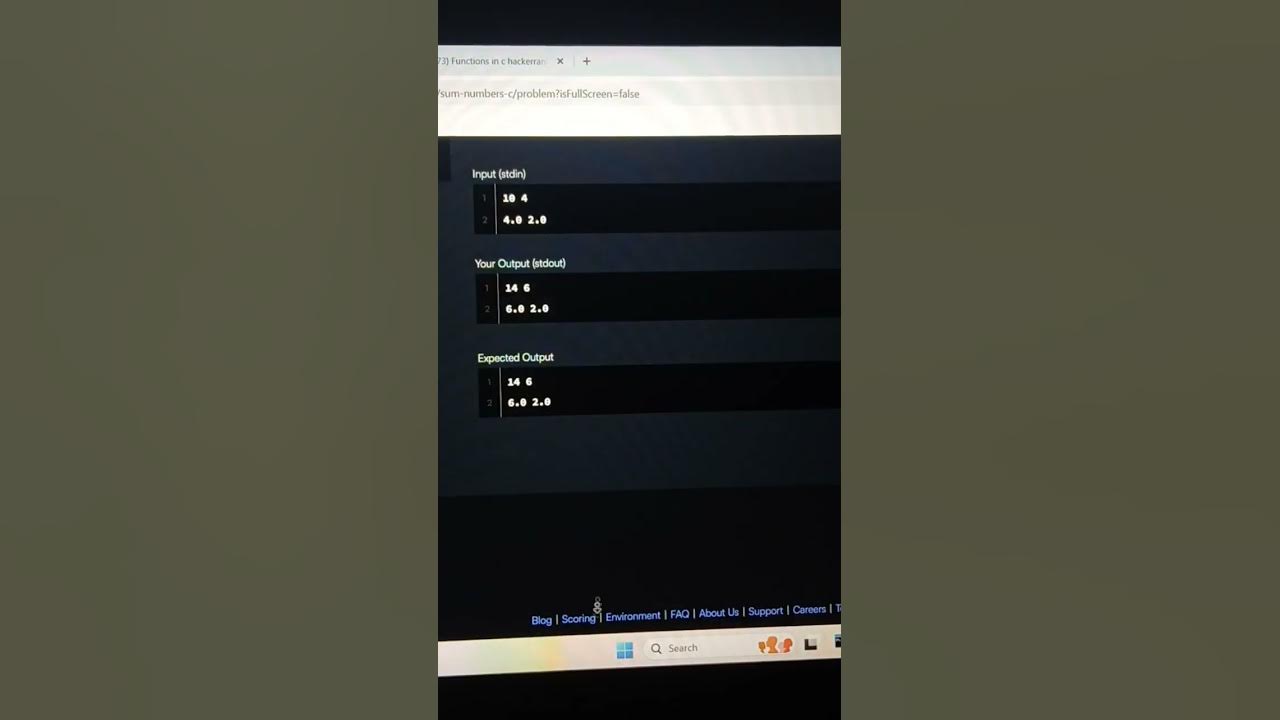 Sum of two number #reels #coding#hackerrankpush #hackerrank # ...