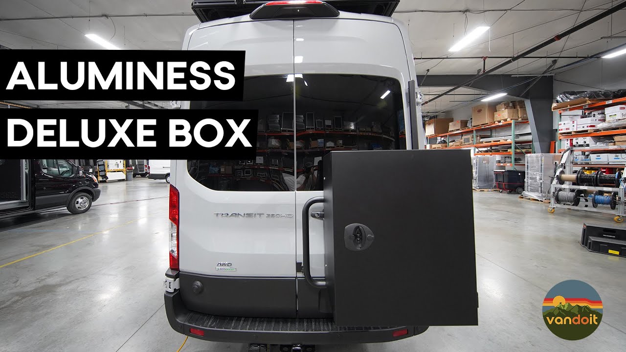 Secure Exterior Storage: Aluminess Deluxe Box Overview - YouTube