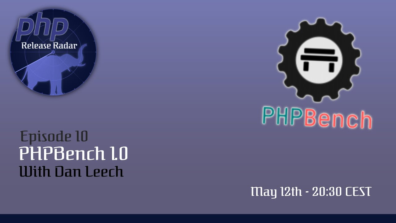 PHP Release Radar - Episode 10: PHPBench - YouTube