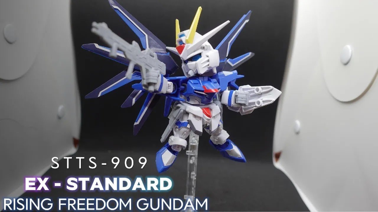 UNBOXING & REVIEW SD RISING FREEDOM GUNDAM || BAHASAINDONESIA - YouTube