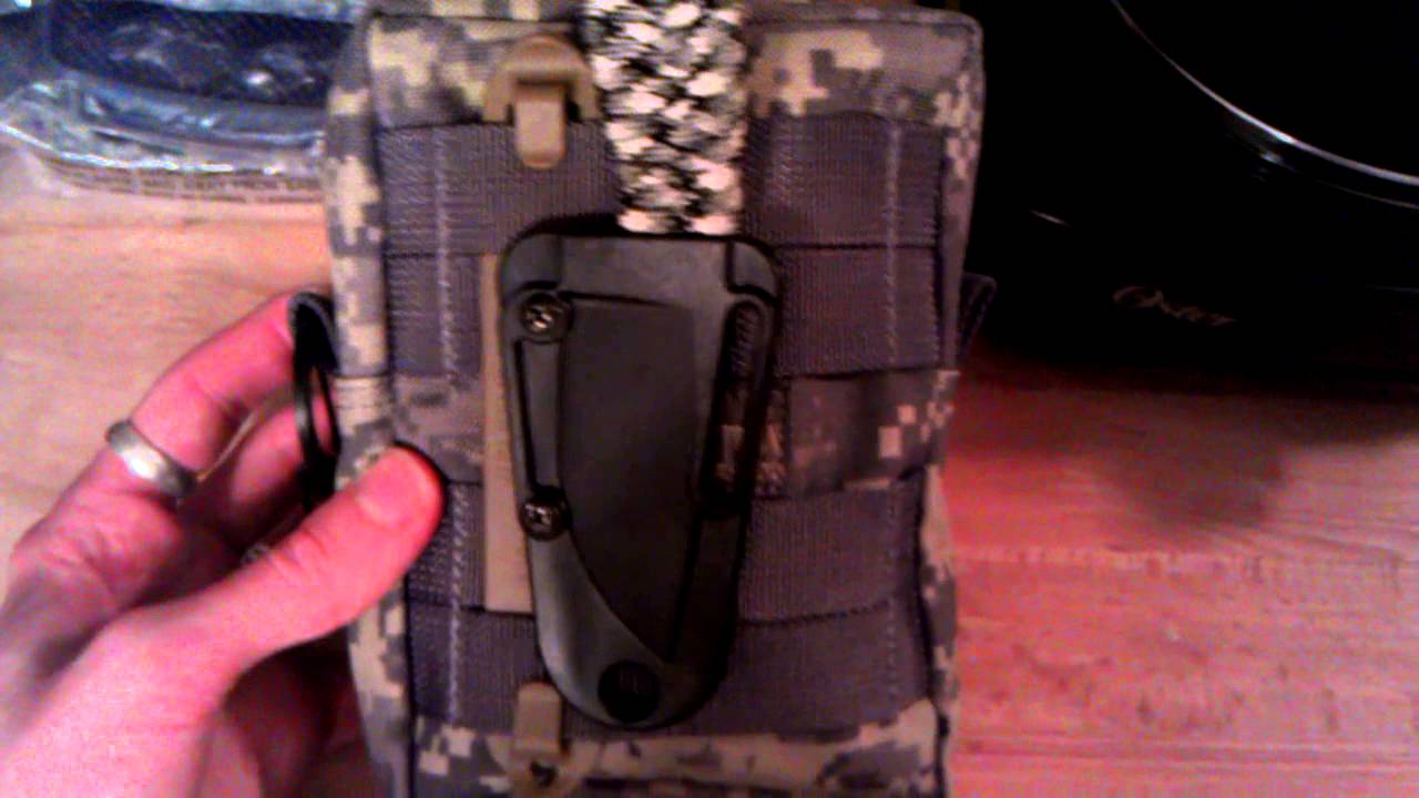 Blackhawk Speed Clip Sheath Mount Mod - YouTube