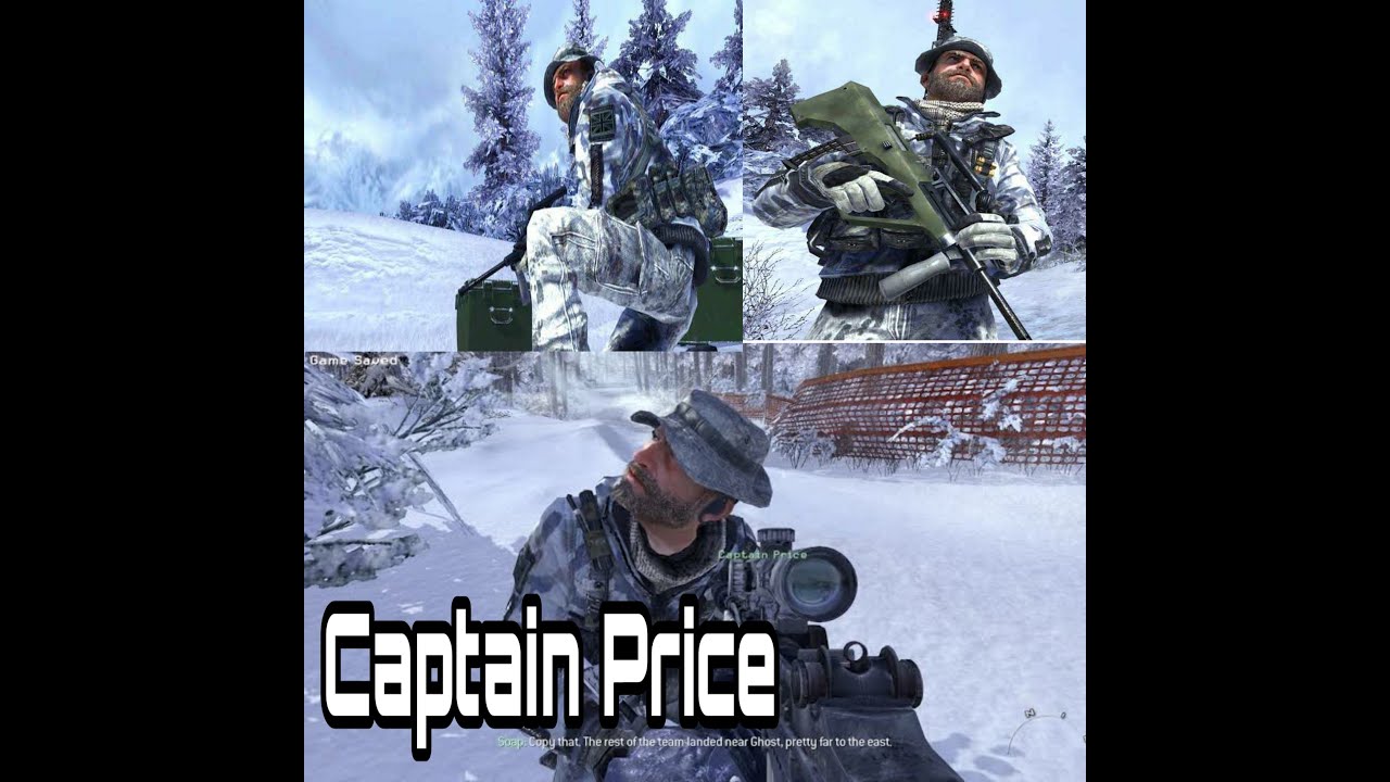 Sniper mission with Captain Price in winter - YouTube