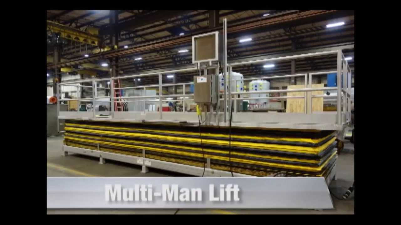 Multi-Personnel Platform Lift - YouTube