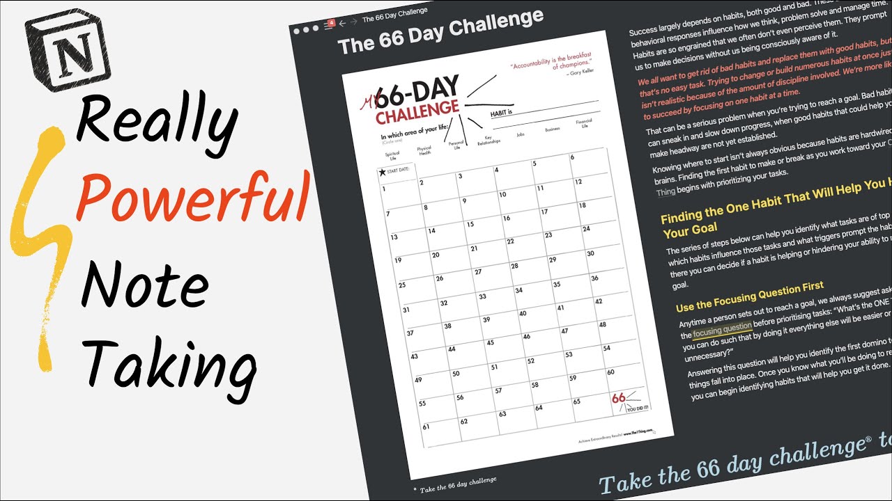 Really Powerful Notion Note Taking hacks you didn't know - YouTube