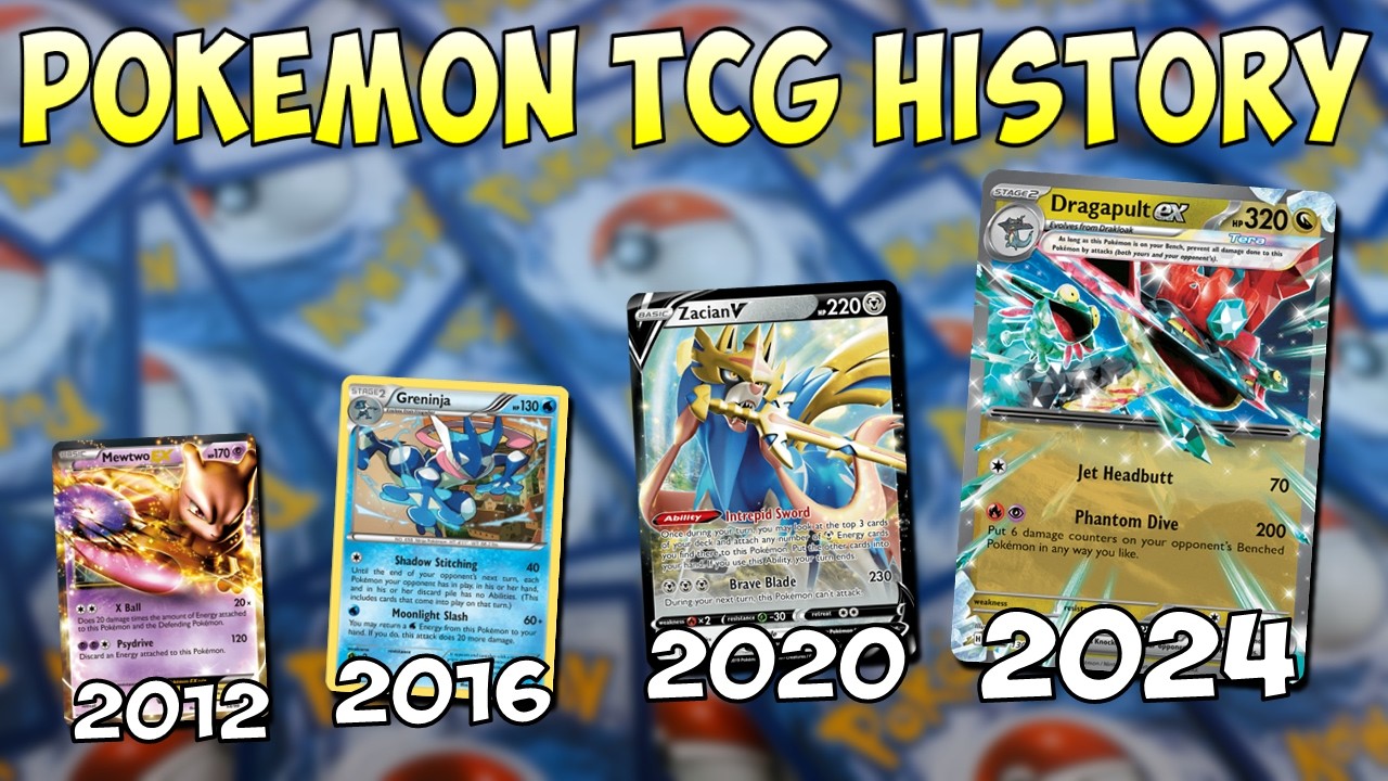 The Modern History of the Pokémon TCG: Told Through 1000 Cards - YouTube