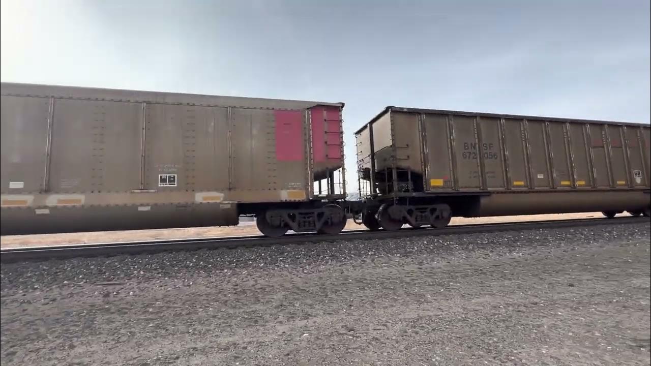 BNSF #8511 Leading & NB Empty Energy Coal Train With Three DP Units 12/3/22 - YouTube