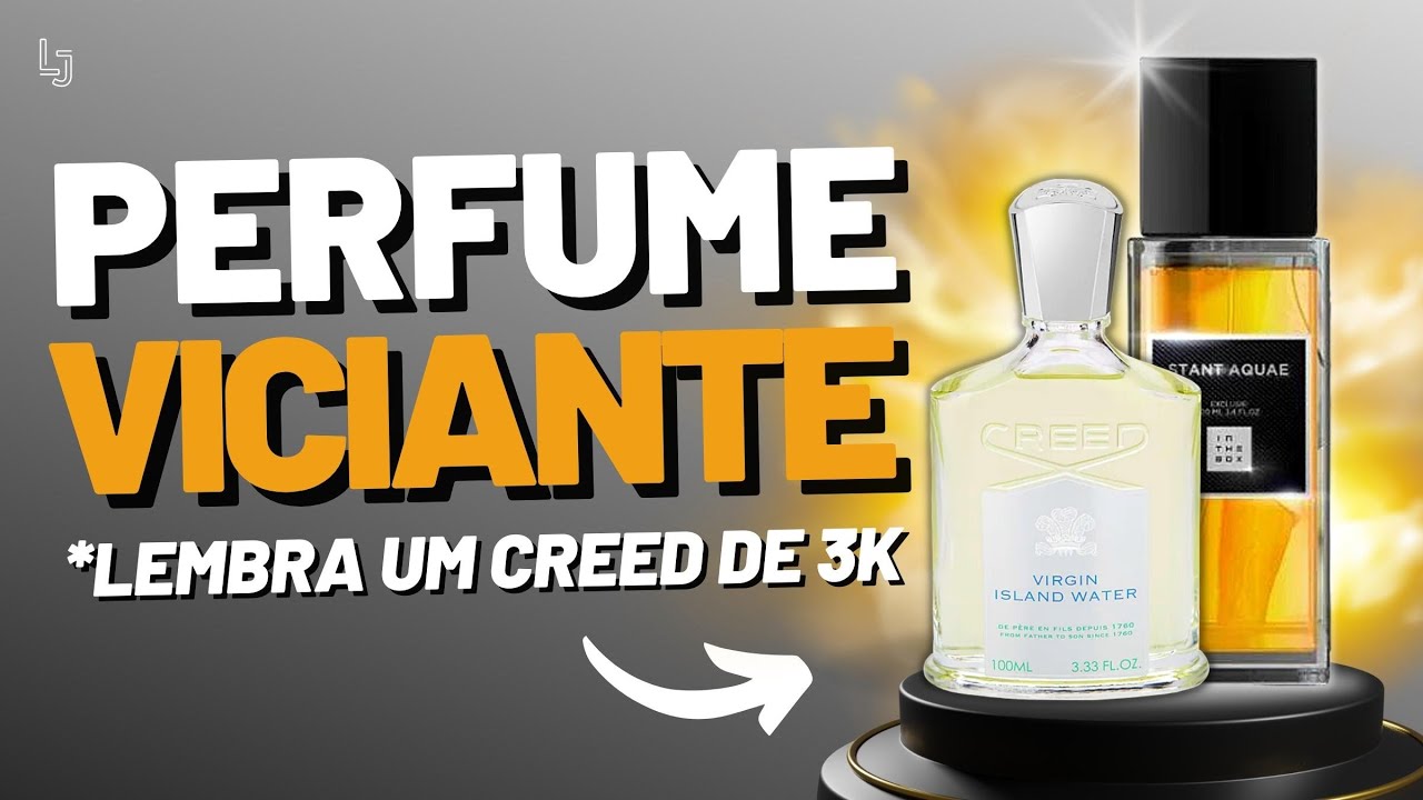 ESSE PERFUME É FRESCO E VICIANTE! E TEM CHEIRO DE MAGNATA! STANT AQUAE ...