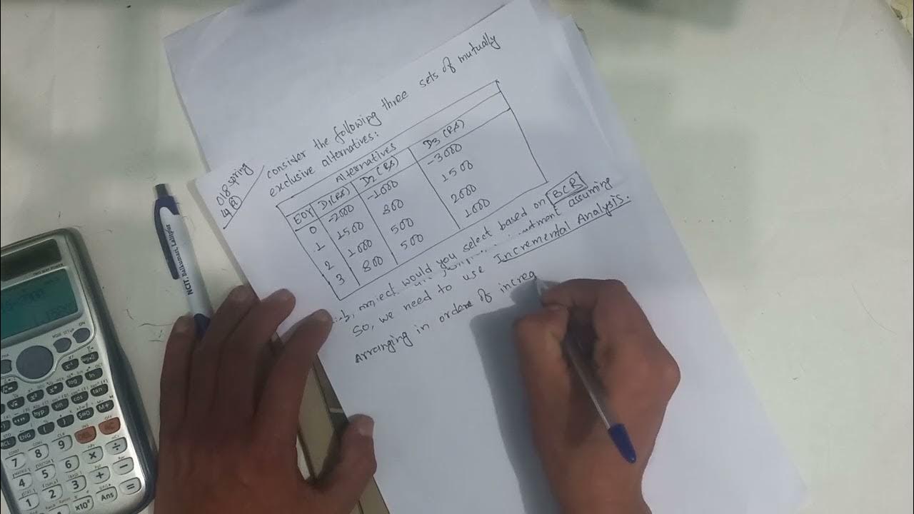 #ECO_5.5 018 Spring 4a Incremental Analysis using BCR method - Shiva Gyawali - YouTube