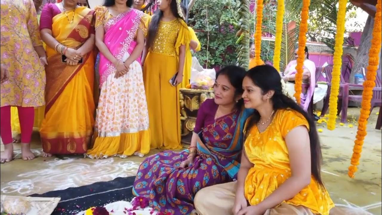 Adv Lakshmi haldi ceremony HD - YouTube
