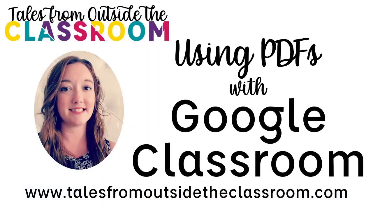 Using PDFs with Google Classroom - YouTube