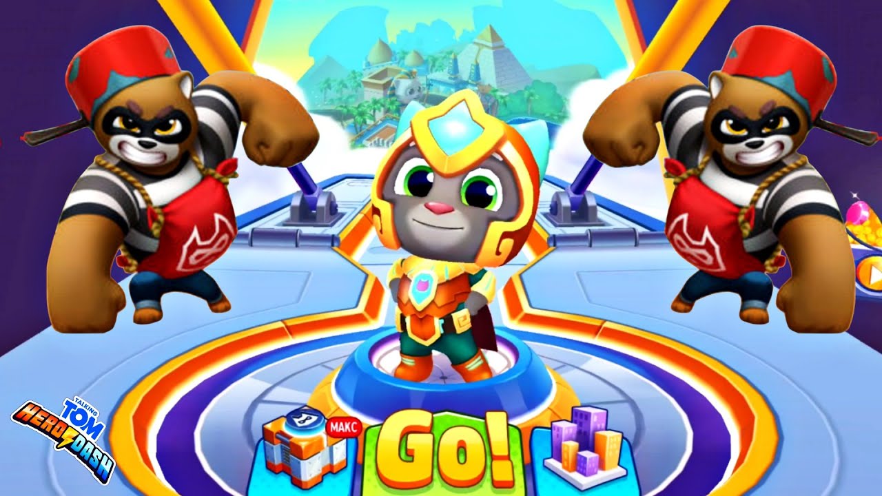 Talking Tom Hero Dash - Tom - Gameplay, Android - LILU - YouTube