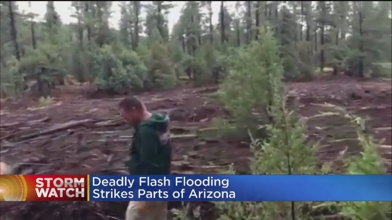 Arizona Flash Flood Kills 9 During Birthday Celebration - YouTube