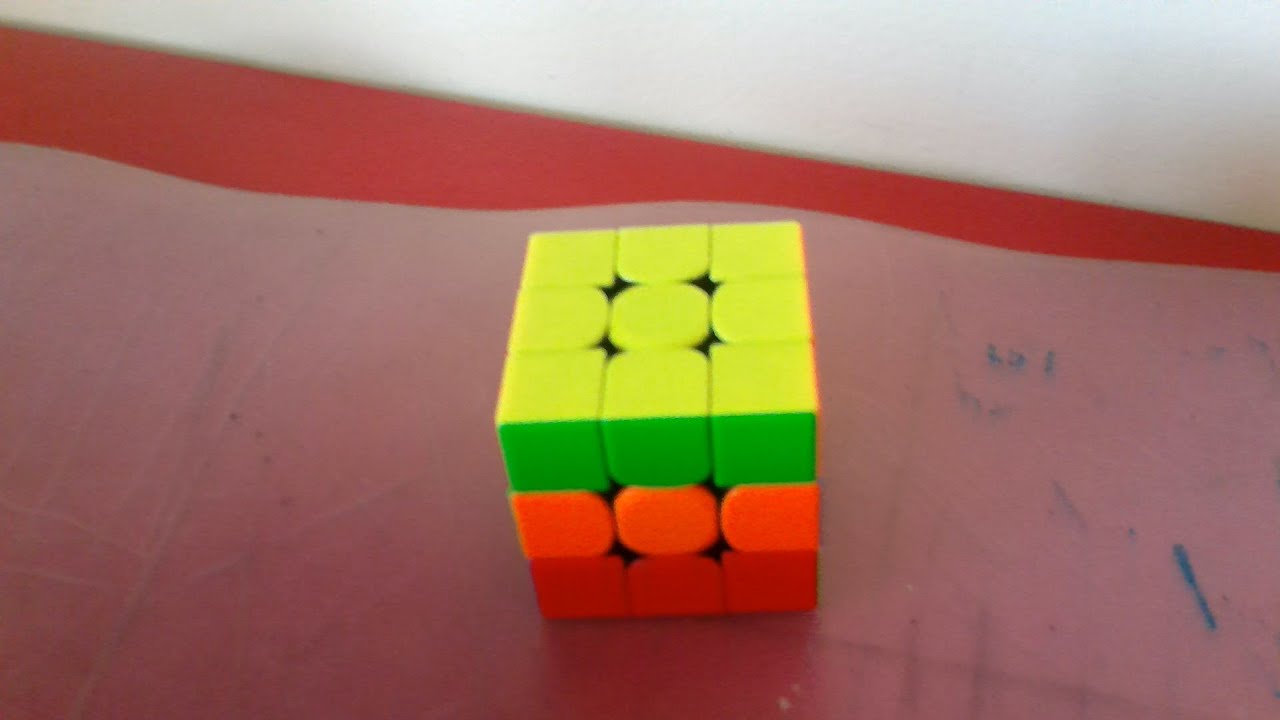 How to solve the cross in OLL - YouTube