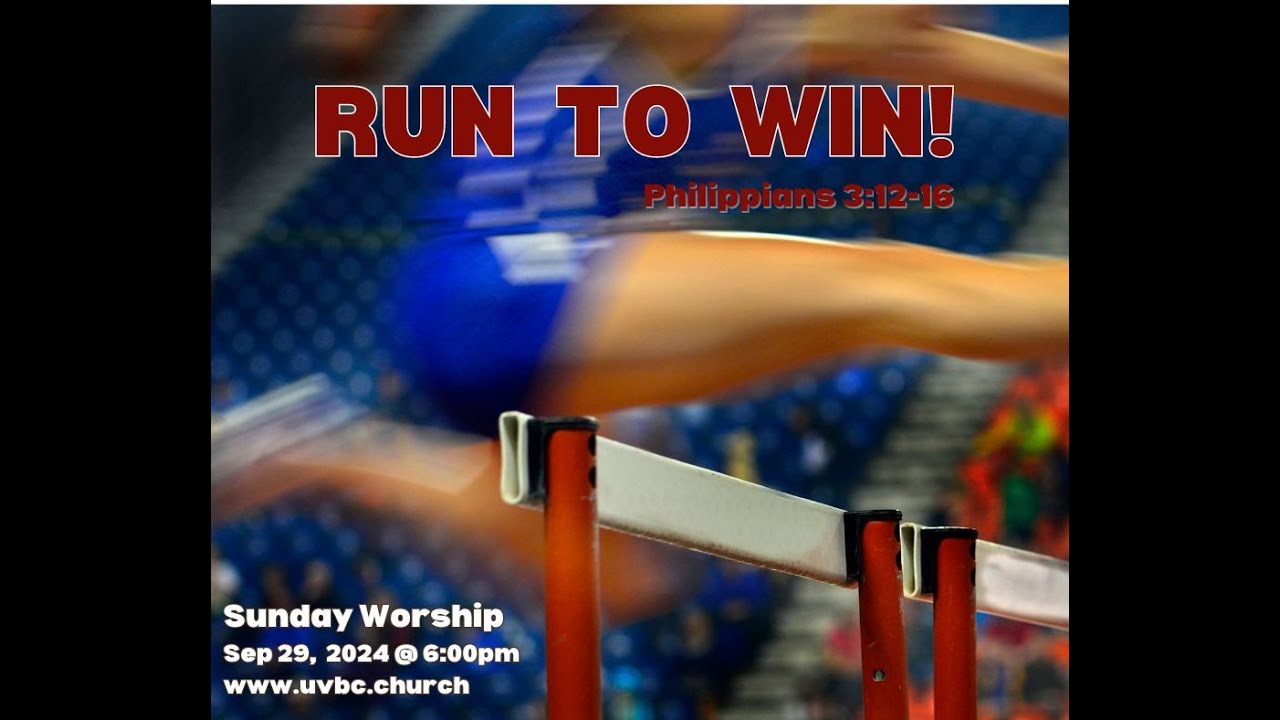 Run To Win!, September 29, 2024 at 6:00pm - YouTube