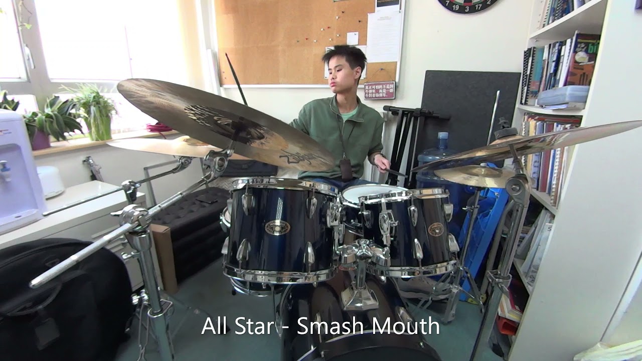All Star - Smash Mouth - Drum Cover By Me - February 14th 2021 ...