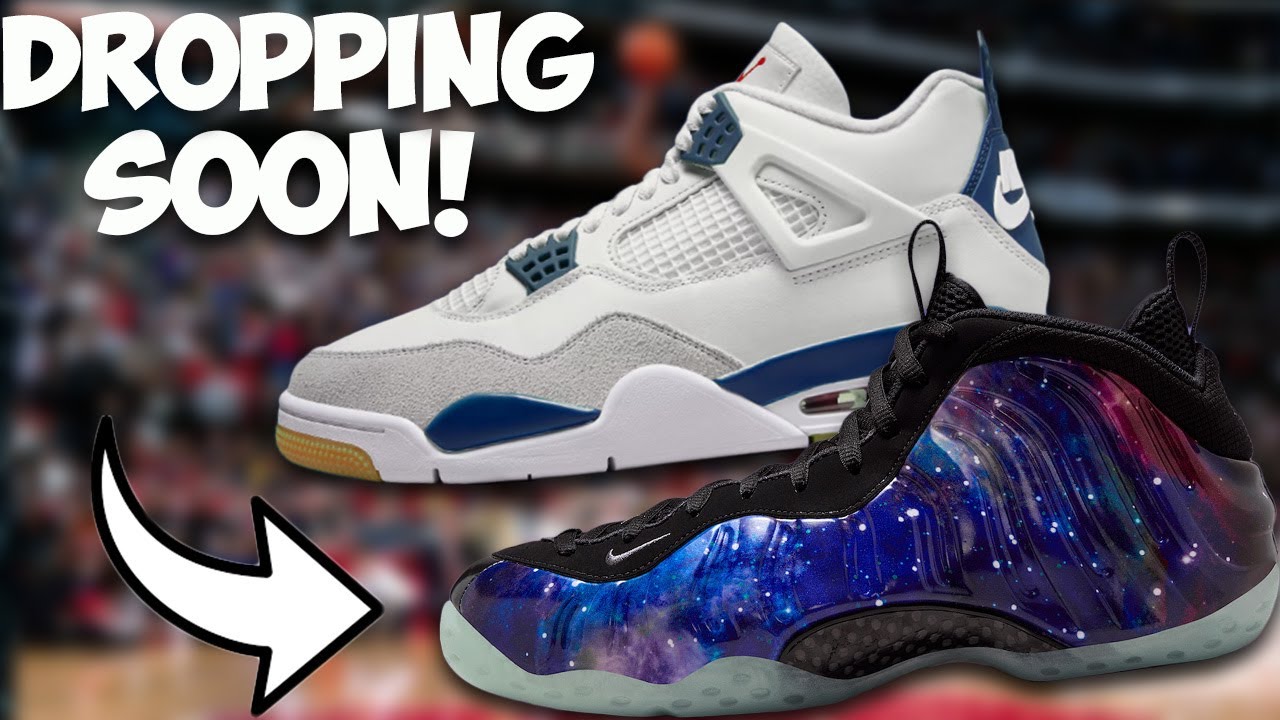 DROPPING SOON Jordan X Nike SB Navy Early Release & Galaxy Foamposites ...