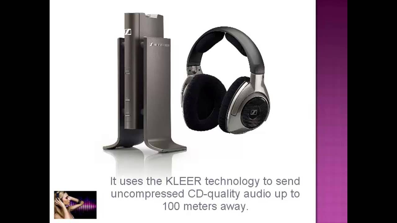 Sennheiser RS 180 Digital Wireless Headphone System Review - YouTube