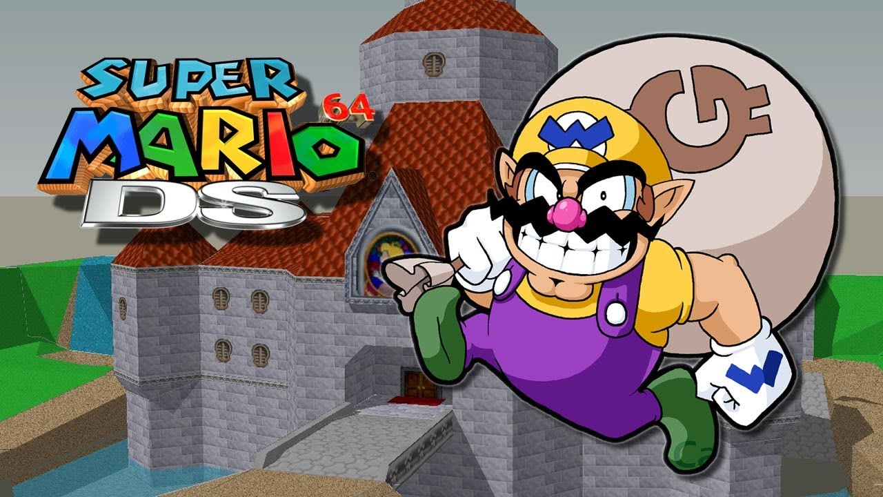 Super Mario 64 DS - All Orange Wario Rabbit Locations - (NDS) - YouTube