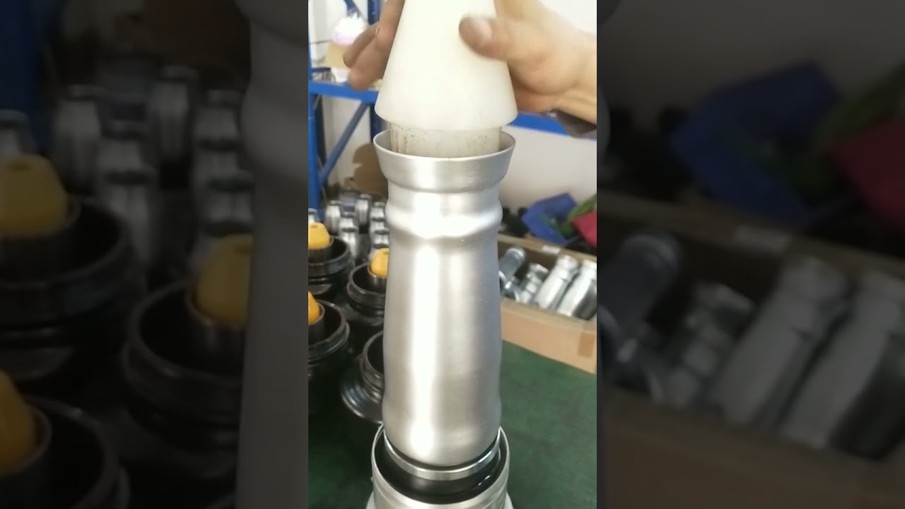 air suspension spring for Mercedes W221 front - YouTube
