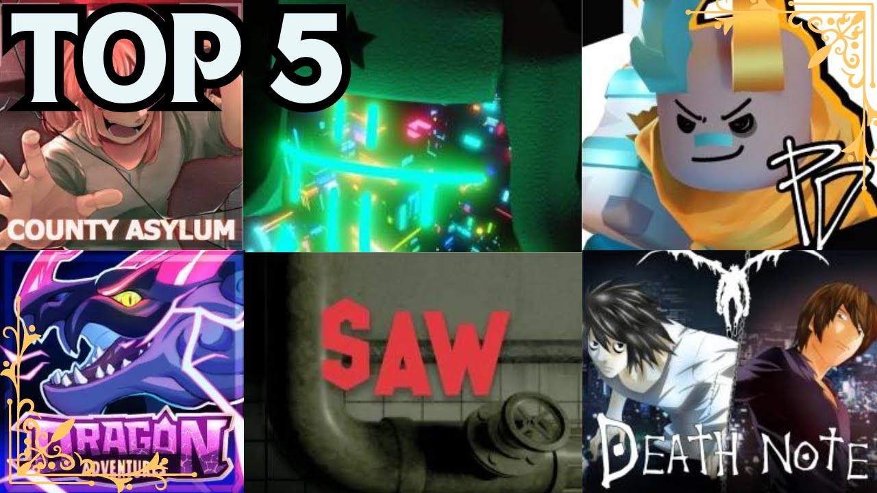 TOP 5 ROBLOX GAMES TO CURE BOREDOM - YouTube