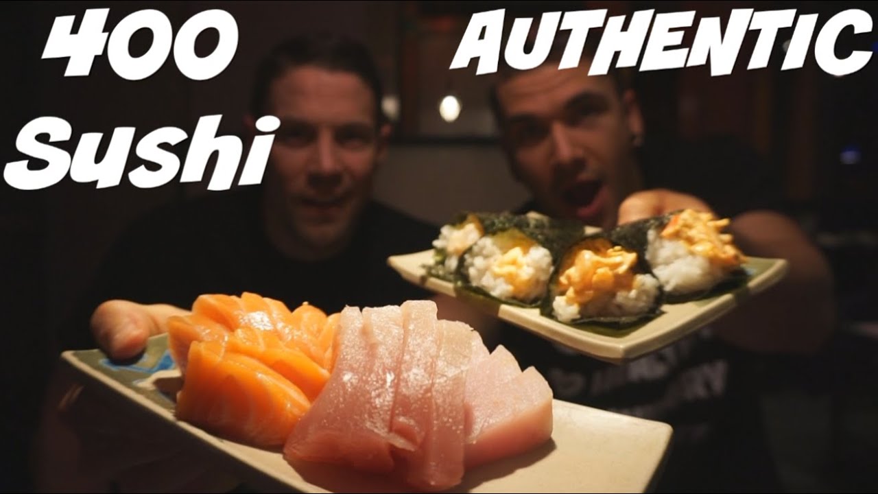 400 PIECE SASHIMI AND SUSHI CHALLENGE & MUKBANG - TRADITIONAL JAPANESE ...
