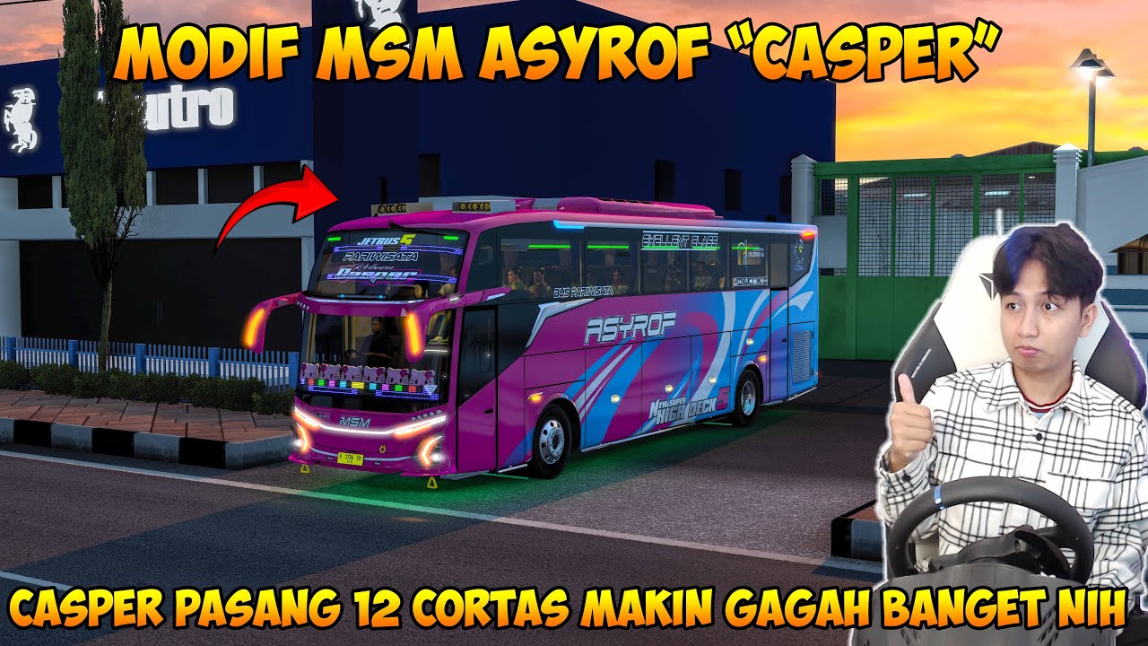 MODIF ARTIS BASURI MSM "CASPER" PASANG 12 CORTAS GILA MAKIN KEREN INI ...
