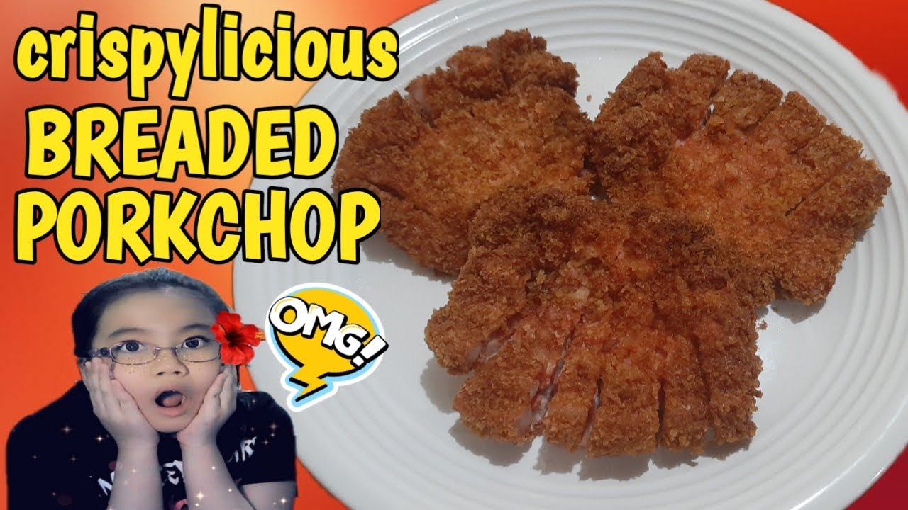 BREADED PORK CHOP / CRISPYLICIOUS / HOW TO COOK - YouTube