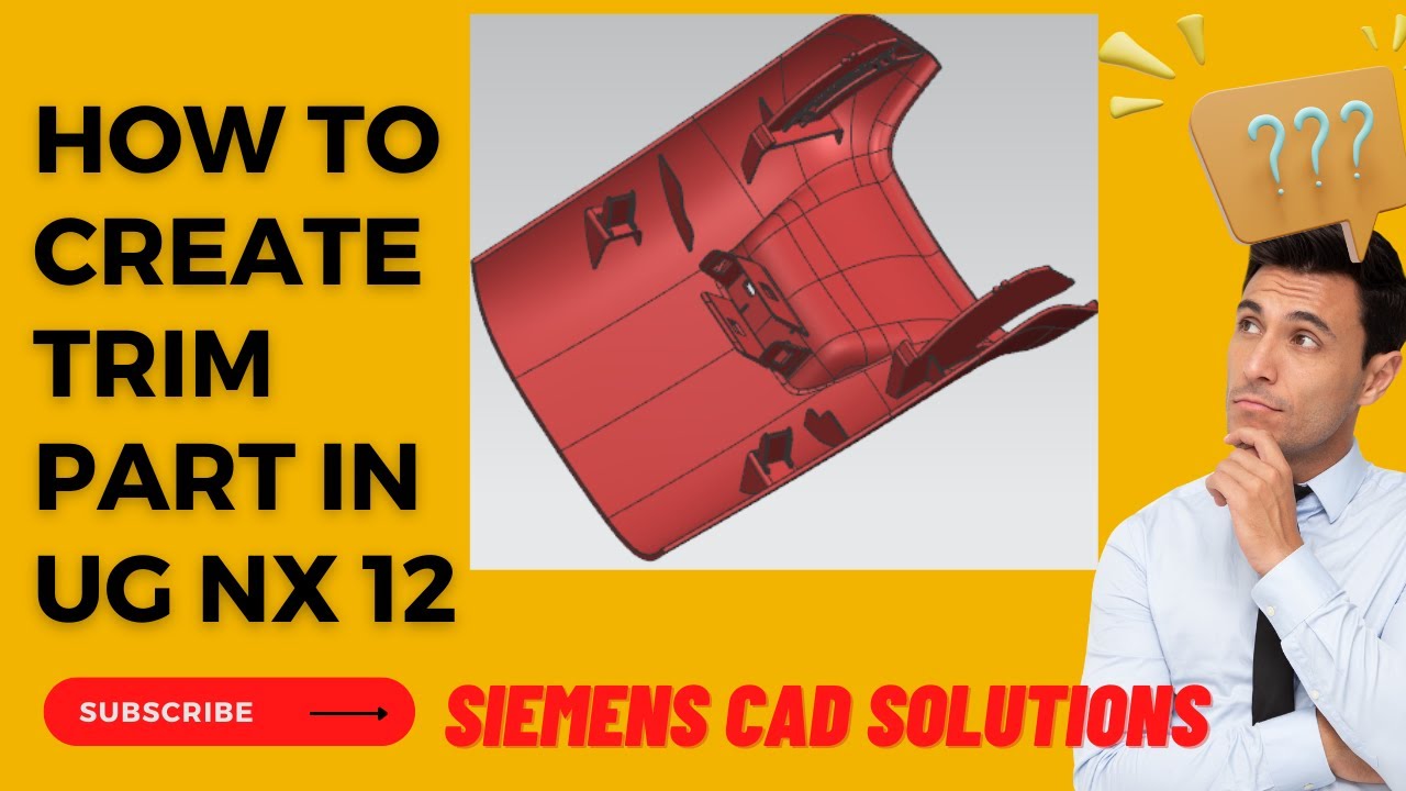 Creating a clip Tower in NX CAD|SURFACE|TRIM | PLASTIC DESIGN|UG NX12 ...