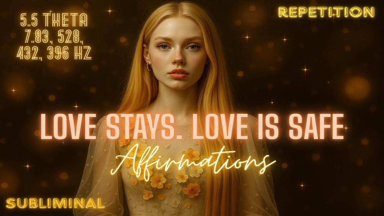 Love Is Safe | Spoken + Subliminal | Love Stays | Safety & Security in ...