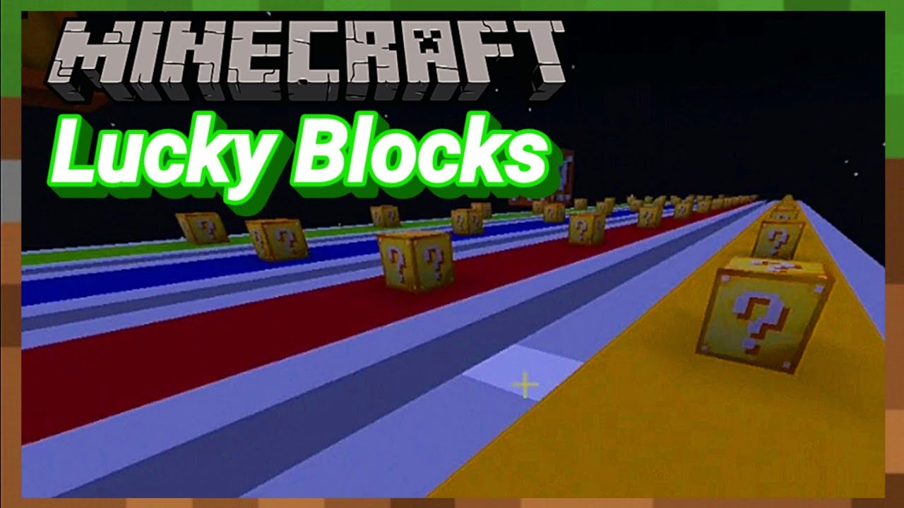 Lucky Blocks! - Minecraft Bedrock Map - YouTube