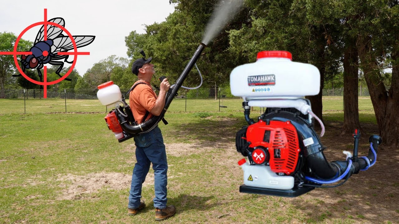 Tomahawk fogger, pasture test. Fly and mosquito control for the ...