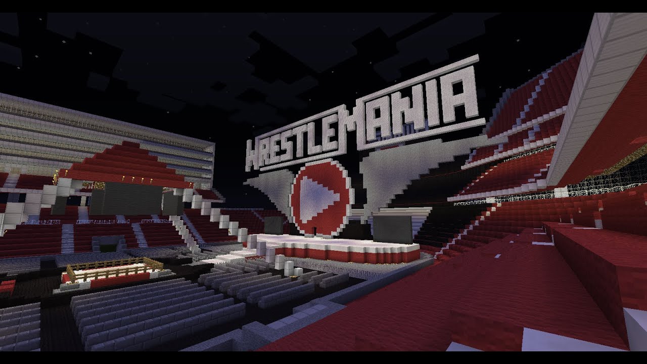 WWE Wrestlemania 31 Stage Design #2 | Minecraft - YouTube