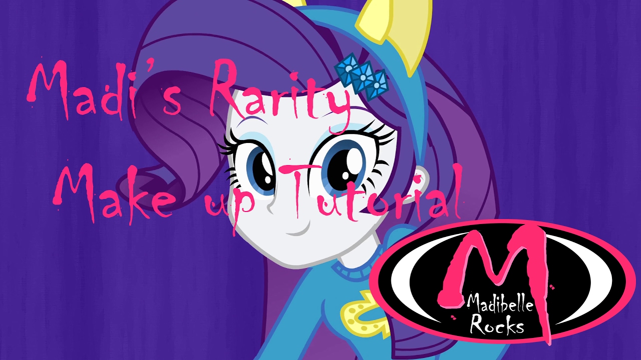 Rarity Make Up Tutorial - YouTube