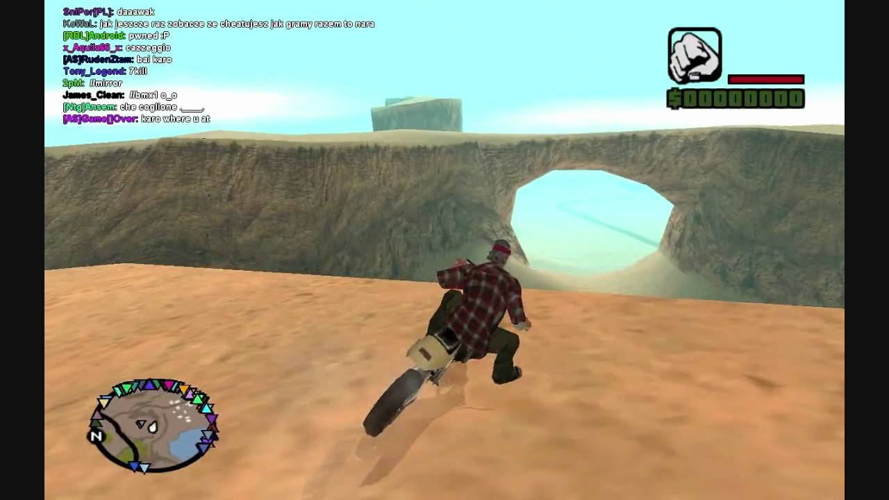 GTA San Andreas Multiplayer: Awesome Stuntages - Sanchez2 Shortcut ...