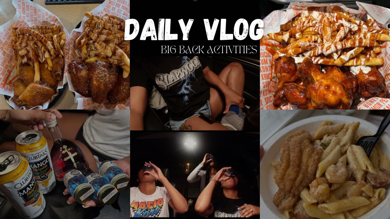 DAILY VLOG : BIG BACK ACTIVITIES - YouTube