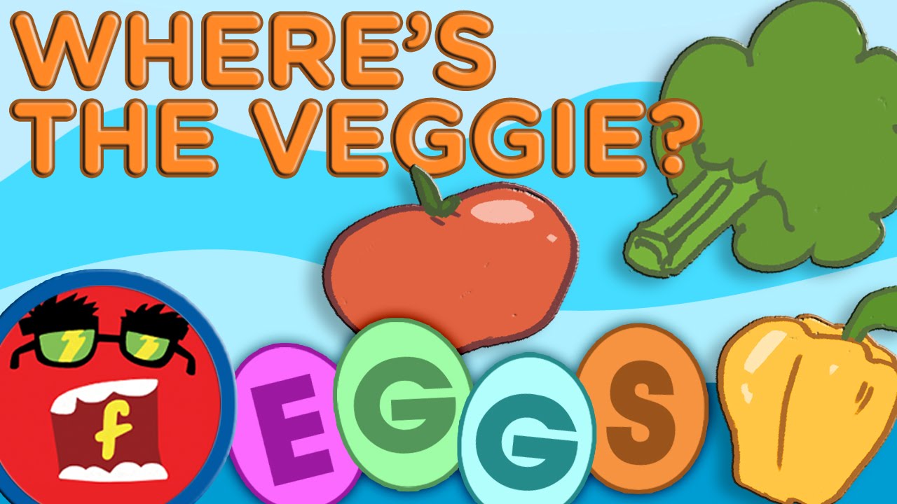 Where's The Veggie? | Kinder Surprise Eggs! - YouTube