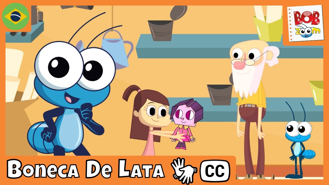 [LIBRAS] Boneca de Lata | Bob Zoom | Vídeo Infantil Musical Oficial ...
