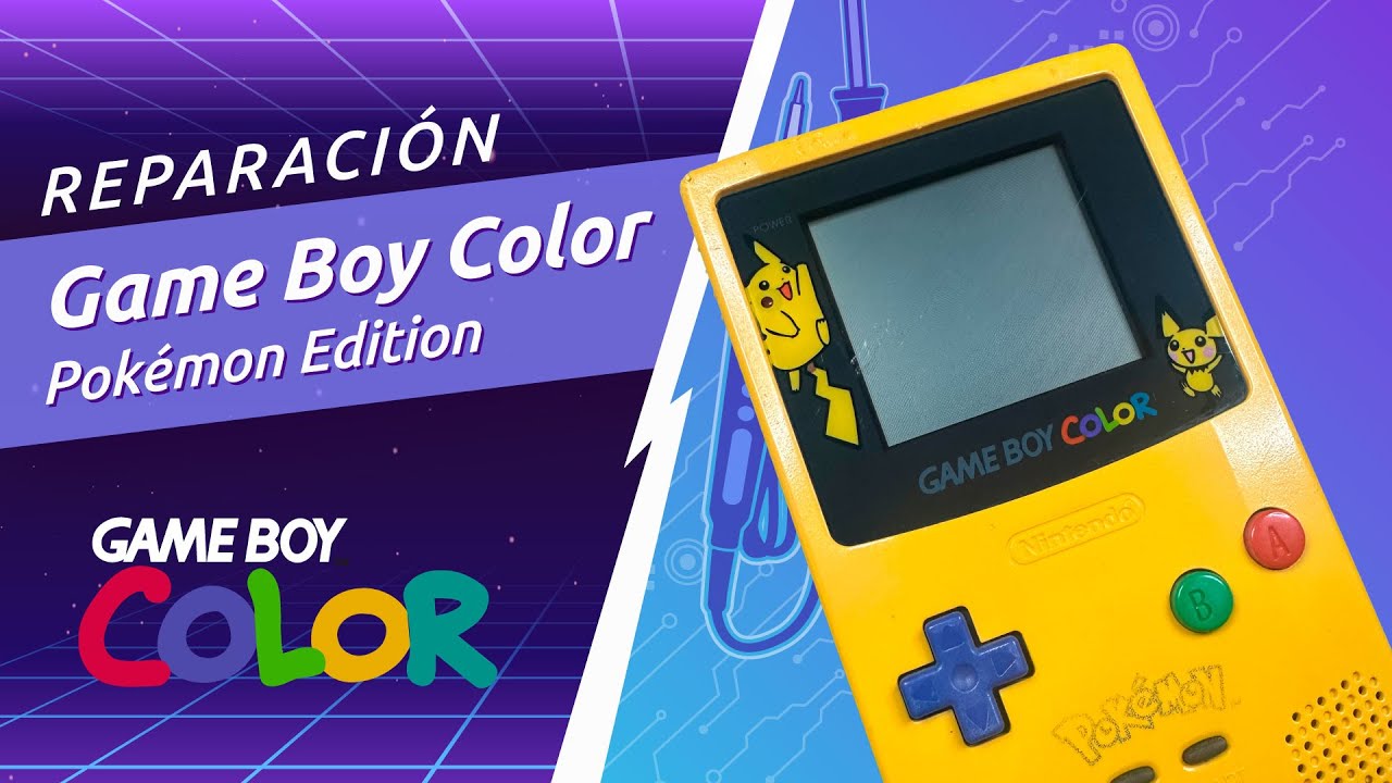 Game Boy Color Pokémon Edition - Botones Start y Select no funcionan ...