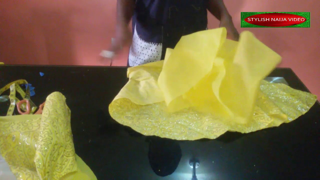 How to Cut and Attach a 360 Degree Peplum (Full Flare) - YouTube