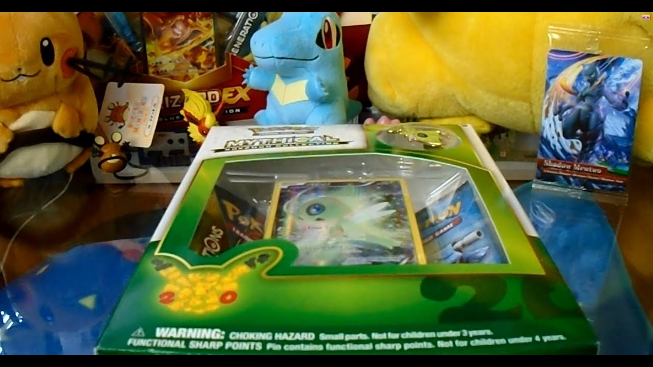 Mythical Celebi Pokémon Collection Box Opening! (Pokemon Generations ...
