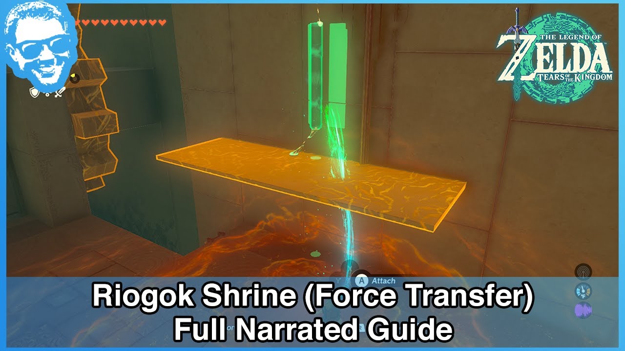 Riogok Shrine (Force Transfer) - Full Narrated Guide - Tears of the Kingdom - YouTube