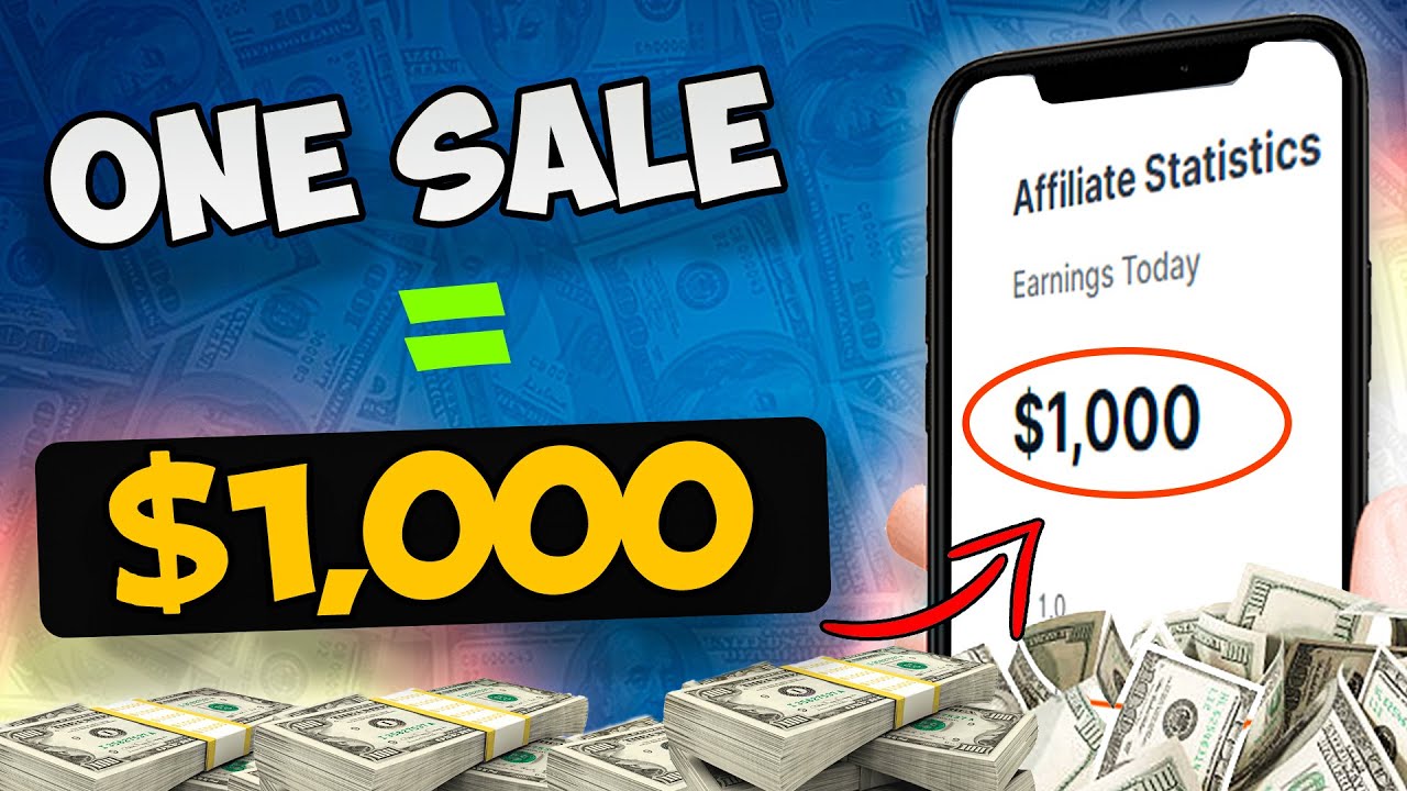 Make $1,000 Per Sale With Affiliate Marketing (NEW SECRET METHOD) - YouTube