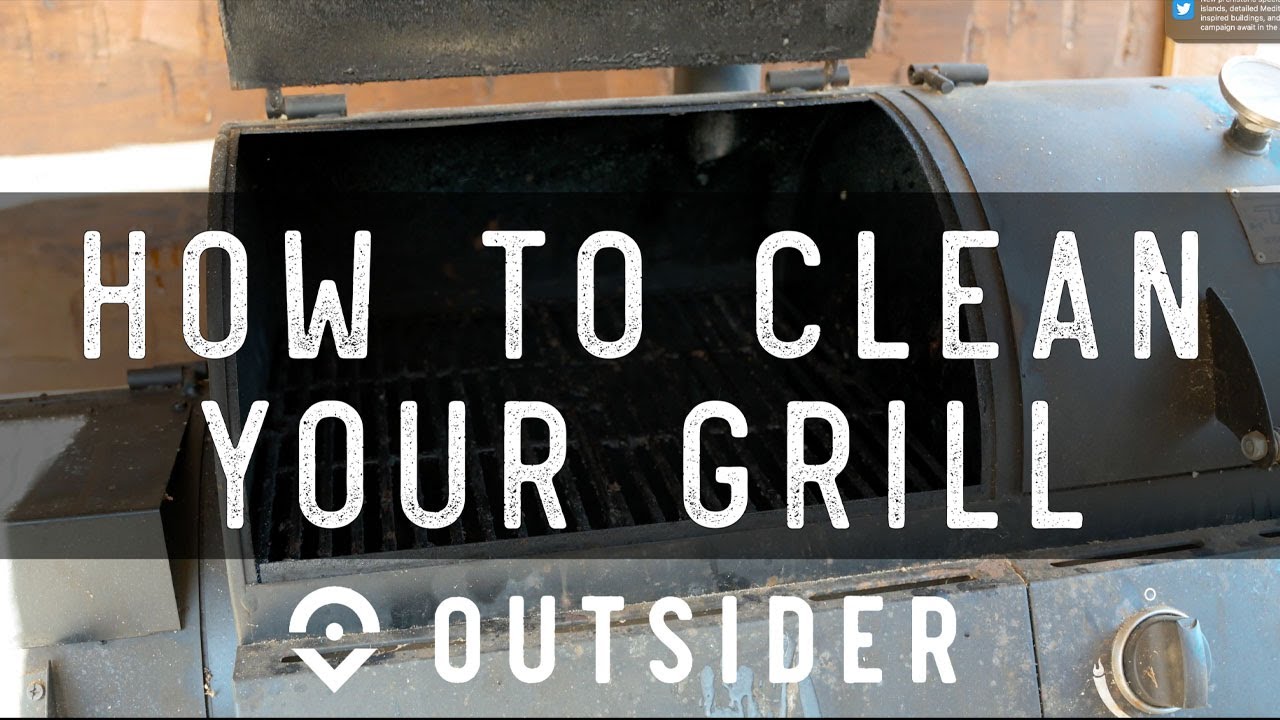 How to Clean a Grill in 3 Easy Steps - YouTube