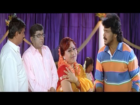 ಹೆಂಡ್ತಿಗೆ ಡ್ಯಾಶ್ ಹೊಡೆದ ವೆಂಕಿ ಹಿಂದೆ ಬಿದ್ದ ಗಂಡ | Gowramma Kannada Movie ...