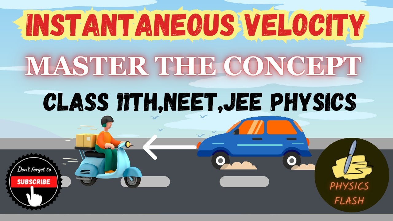 "Understanding Instant Velocity through the animated lecture"| CLASS ...