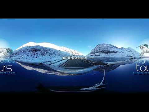 Imagine Alba - Oban to Glencoe 360 virtual tour - YouTube