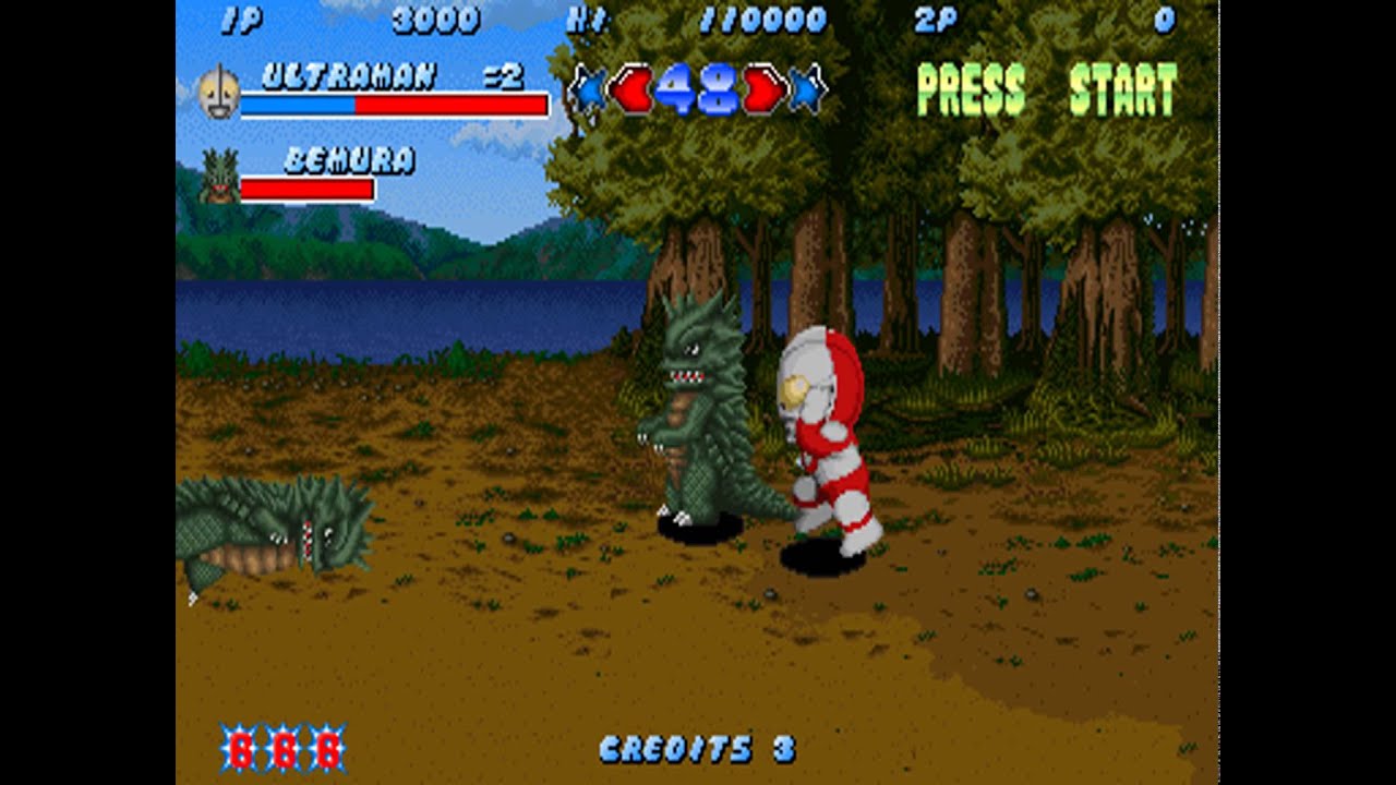 Ultra Toukon Densetsu (Japan) [MAME] [shortplay] - YouTube