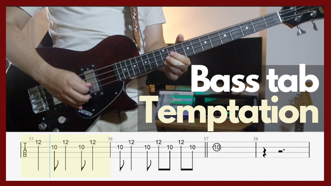 New Order - Temptation (bass tab) - YouTube